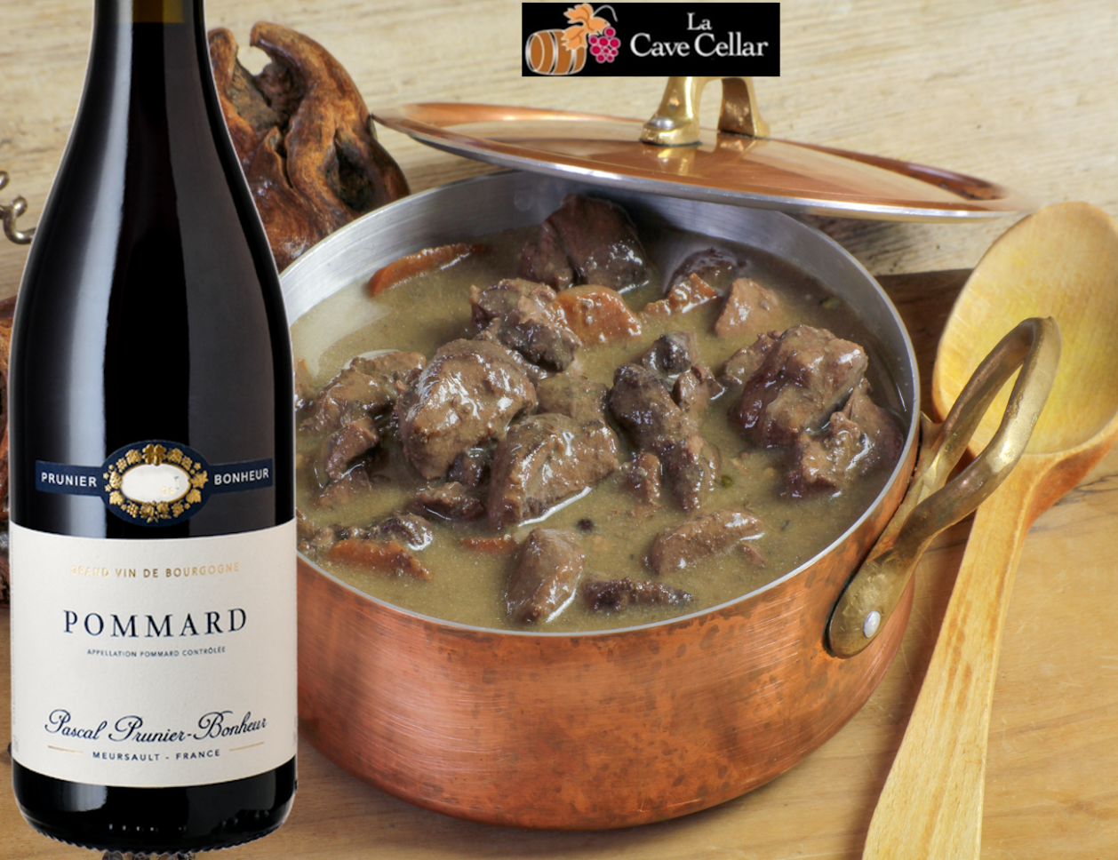 Maison Prunier-Bonheur Burgundy | la cave cellar